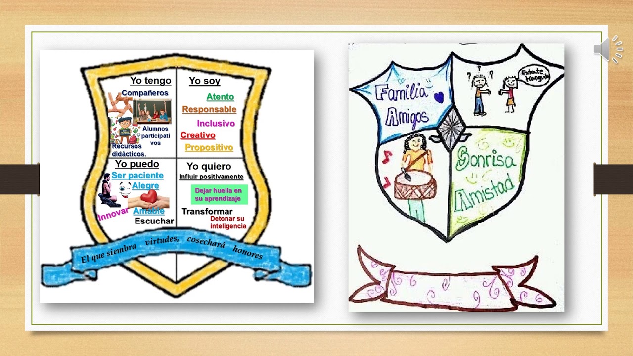 Mi escudo personal: los símbolos que me representan - YouTube