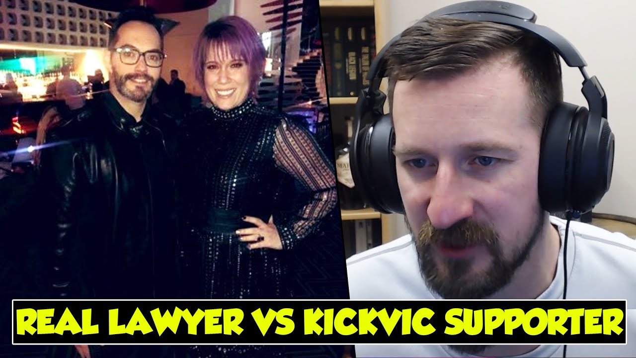 REAL LAWYER VS KICKVIC SUPPORTER! KickVic Movement And Ron Toye Attack ...