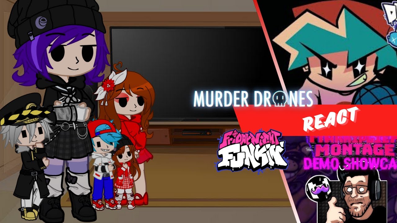 MD & FNF React - 2HOT BF MIX & BLAZIN Due Debts & Bite Revisited - FNAF ...