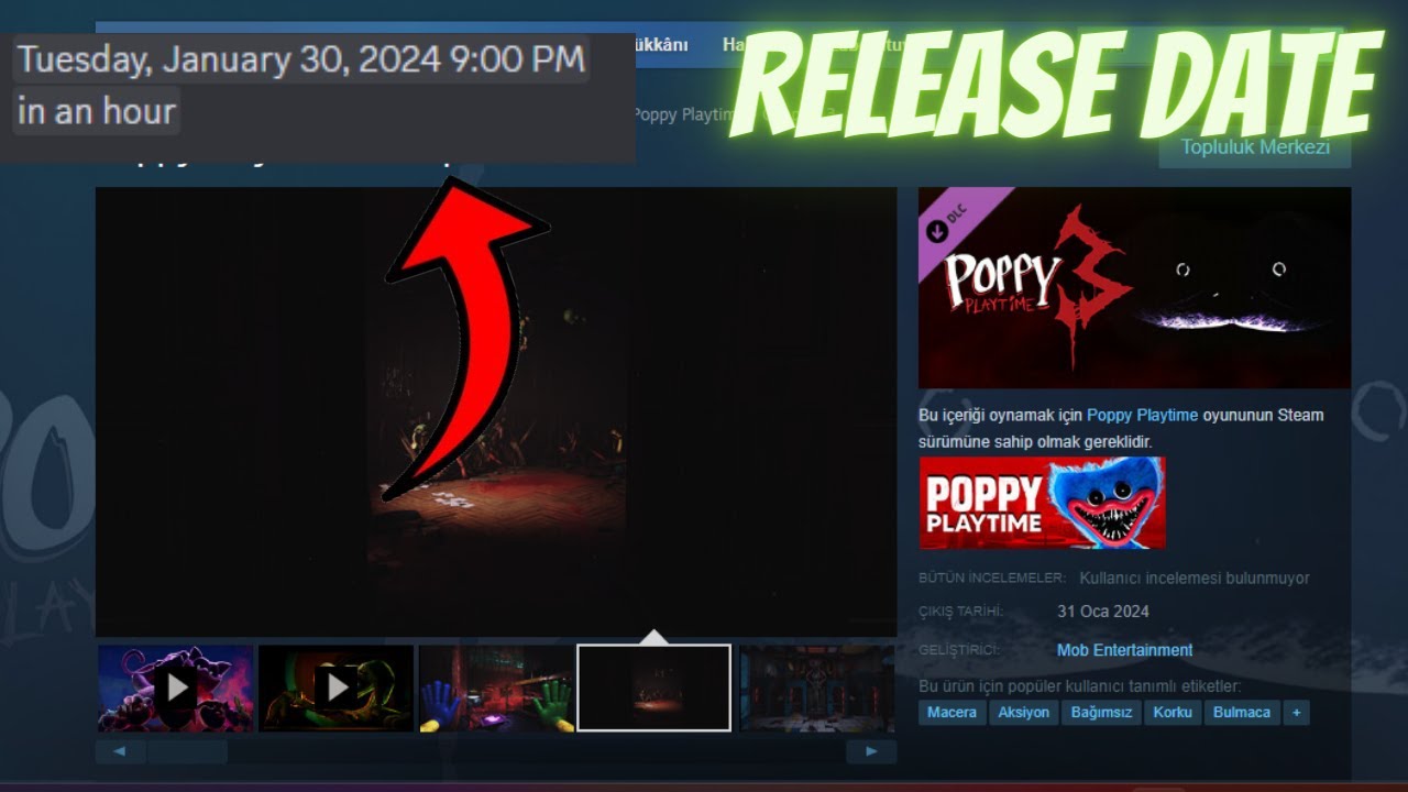 CONFIRMED | Poppy Playtime Chapter 3 Release Date | Poppy Playtime ...