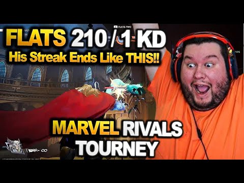 Flats Tried to Finish the Marvel Rivals Tournament Without Dying... 210 ...