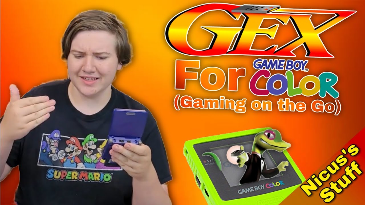Gex for GameBoy Color (Gaming on the Go) | Nicus's Stuff - YouTube