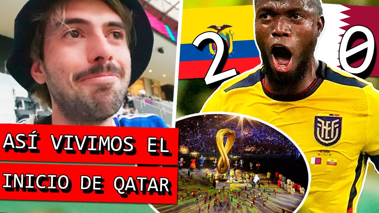 ¡LLEGAMOS a QATAR! | Así vivimos la INAUGURACIÓN del MUNDIAL con ECUADOR y QATAR desde el ...