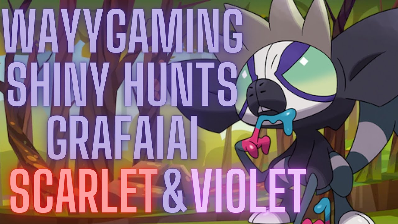 🔴LIVE- (Got Shiny Glimmora)SHINY HUNTING For Shiny Grafaiai & Dex 270/ ...