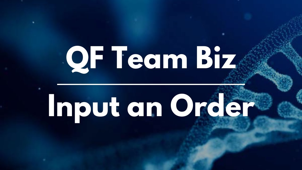 How To Input An Order YouTube how-to-input-an-order-youtube
