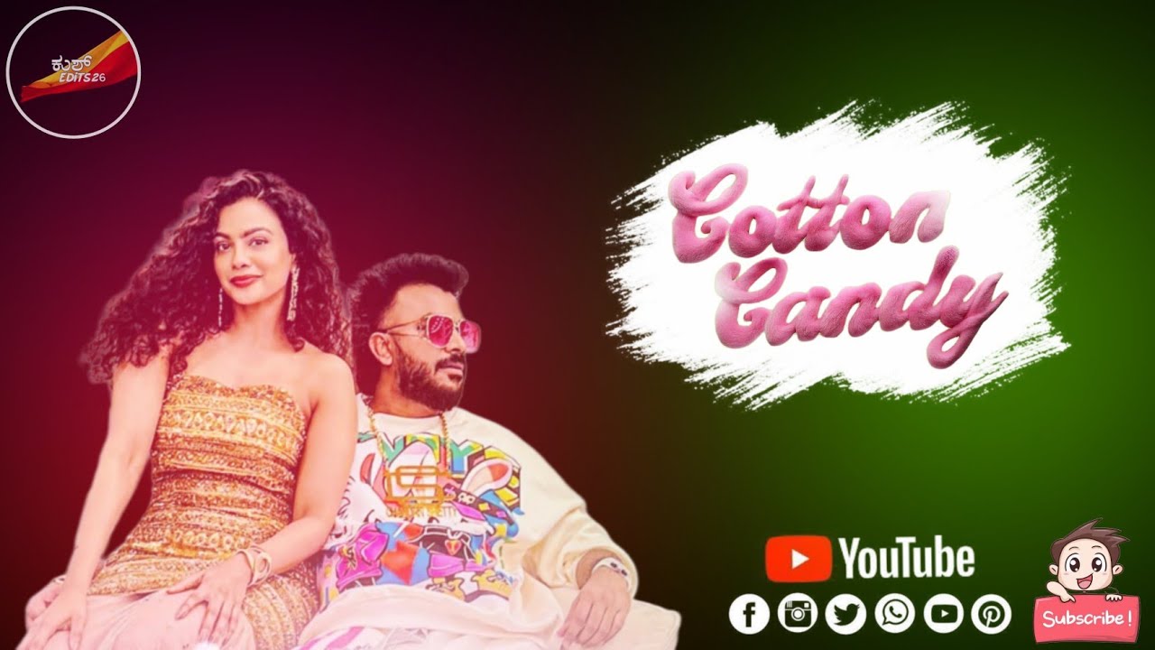 cotton candy Kannada song|chandan sheety|black screen lyrics video ...