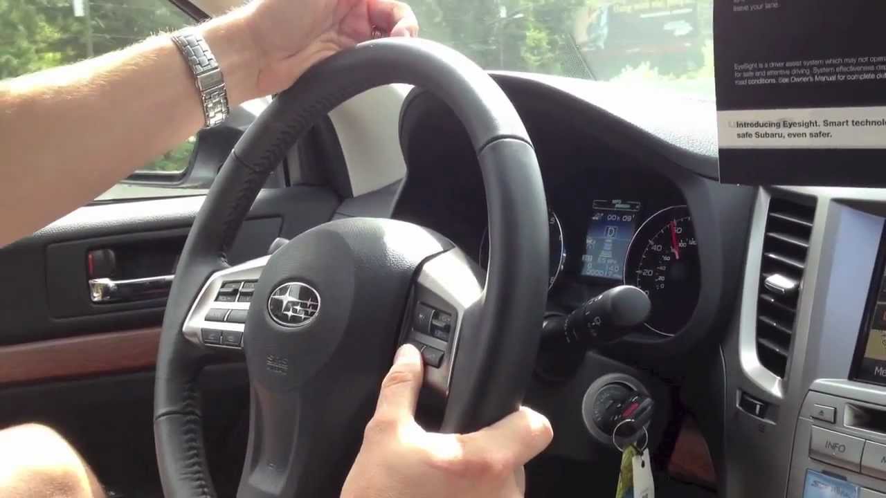 Subaru EyeSight Overview - YouTube