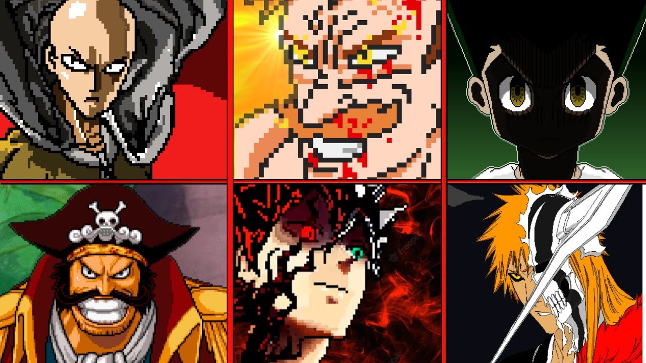 TOP 10 MOST INTIMIDATING ANIME CHARACTERS - MUGEN (Most feared ...