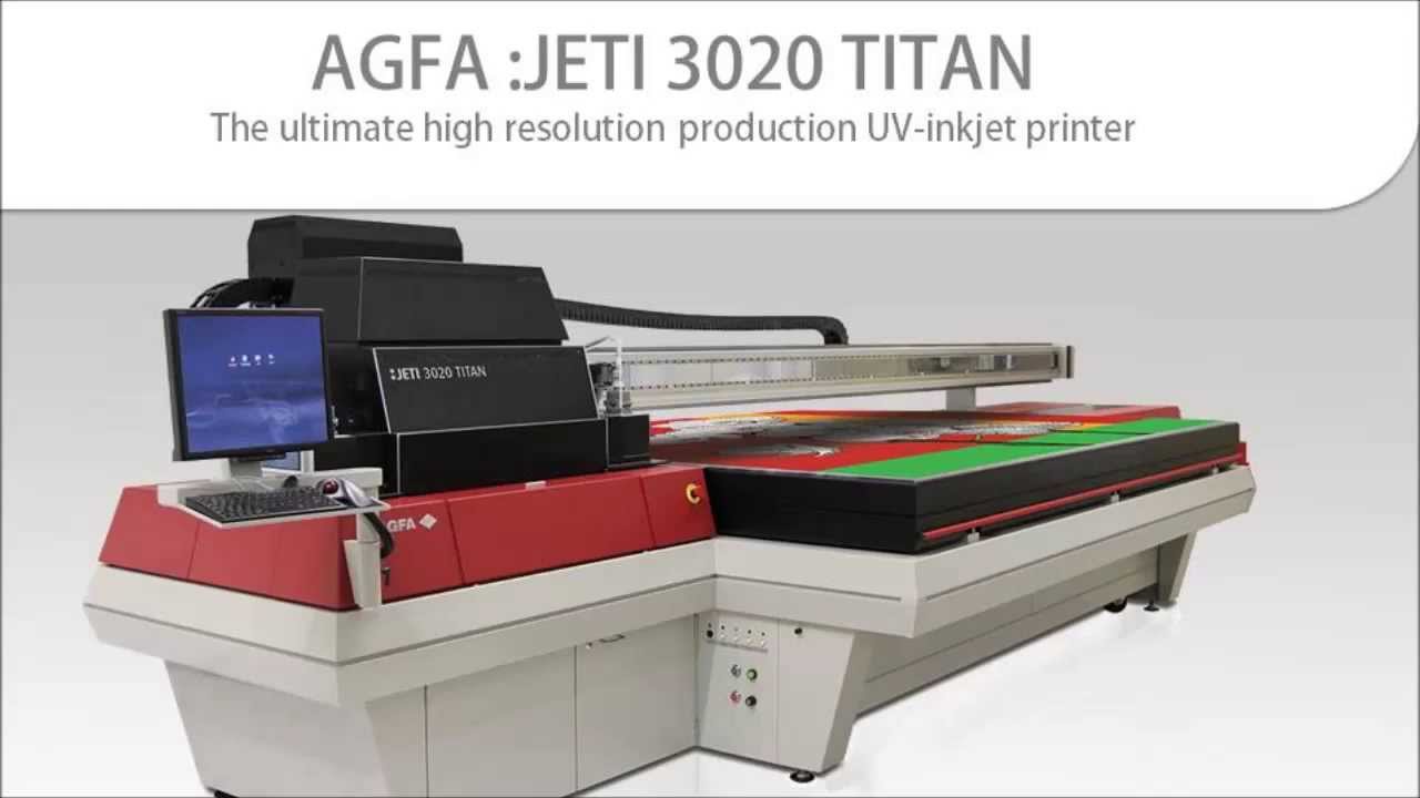 AGFA :Jeti 3020 Titan - YouTube
