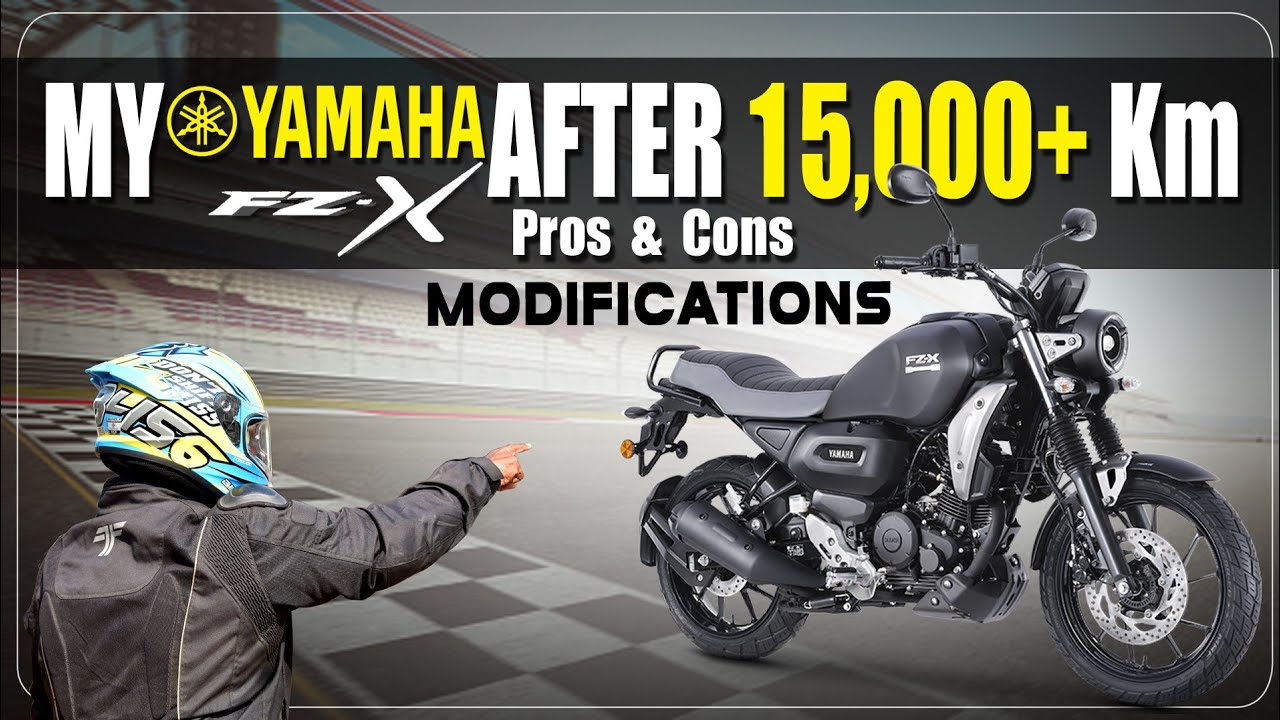 Yamaha FZ-X after 15000+ km II Modifications, pros and cons II NH MOTO ...