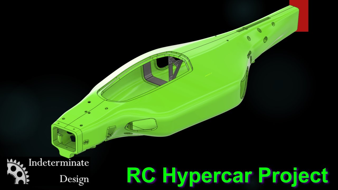 RC Hypercar Pt3 - Race Style Monocoque - YouTube