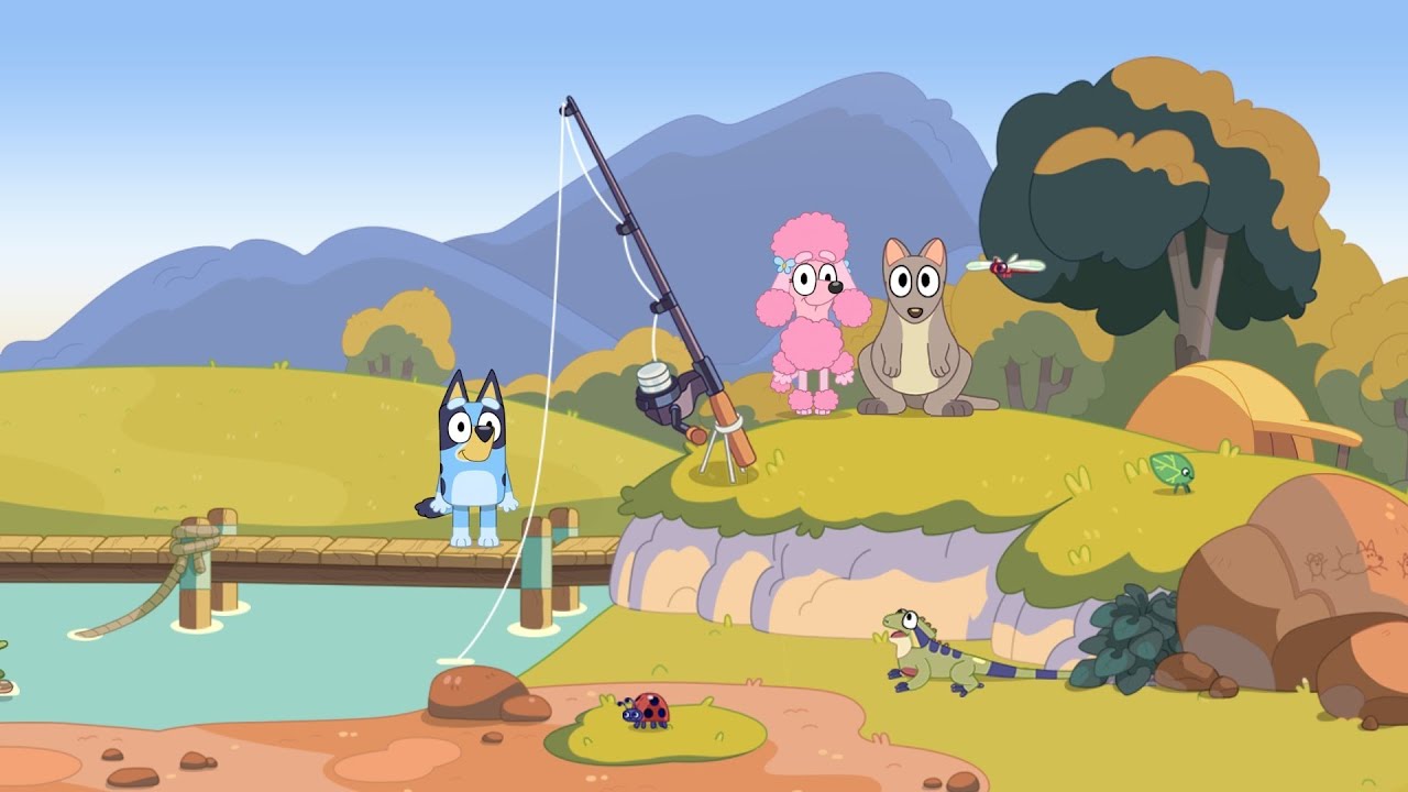 Bluey : Camping and Fishing 16 - YouTube