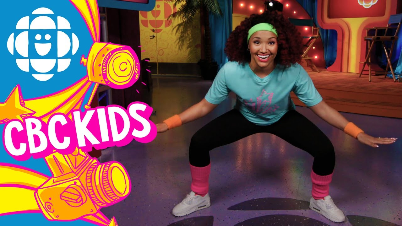 Energizing Frog Hop Exercise For Kids | CBC Kids - YouTube