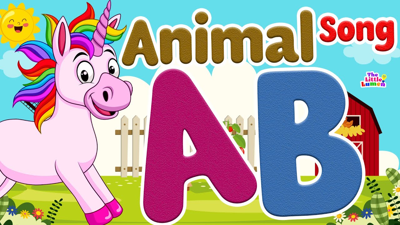 ABC Phonics Song For Kindergarten | Animals Song | ABC Song | A for ...