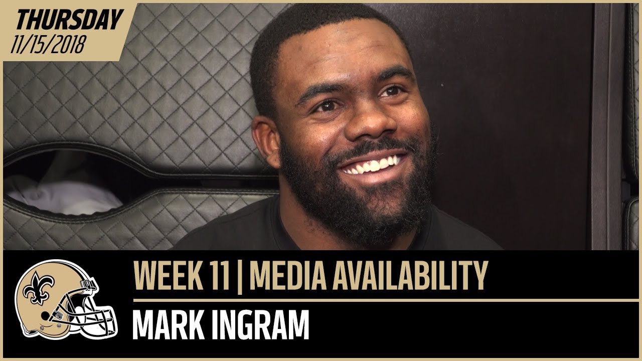 Mark Ingram: "I feel like we're getting into a groove" | Week 11 Post ...