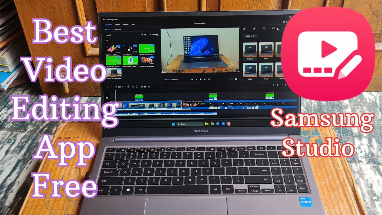 Best Video Editing App for Samsung Galaxy Book | Samsung Studio Full ...
