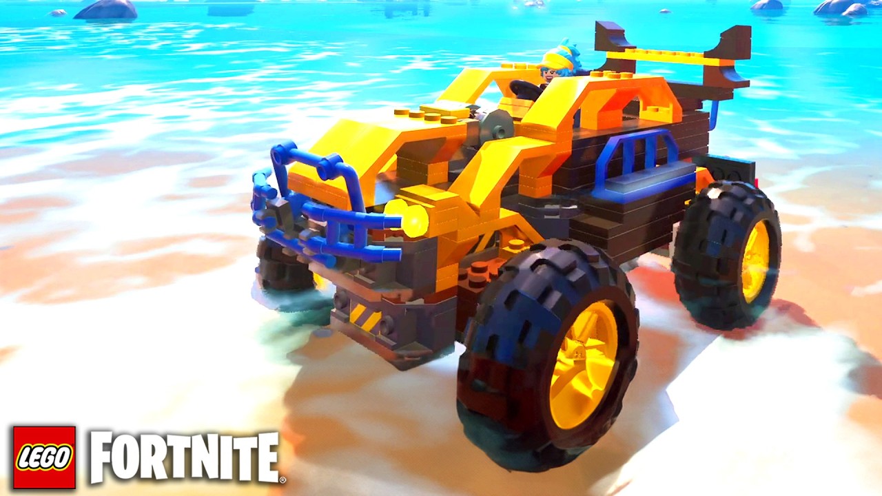 Lego Fortnite Car SPEED and STYLE Vehicle Tutorial - YouTube