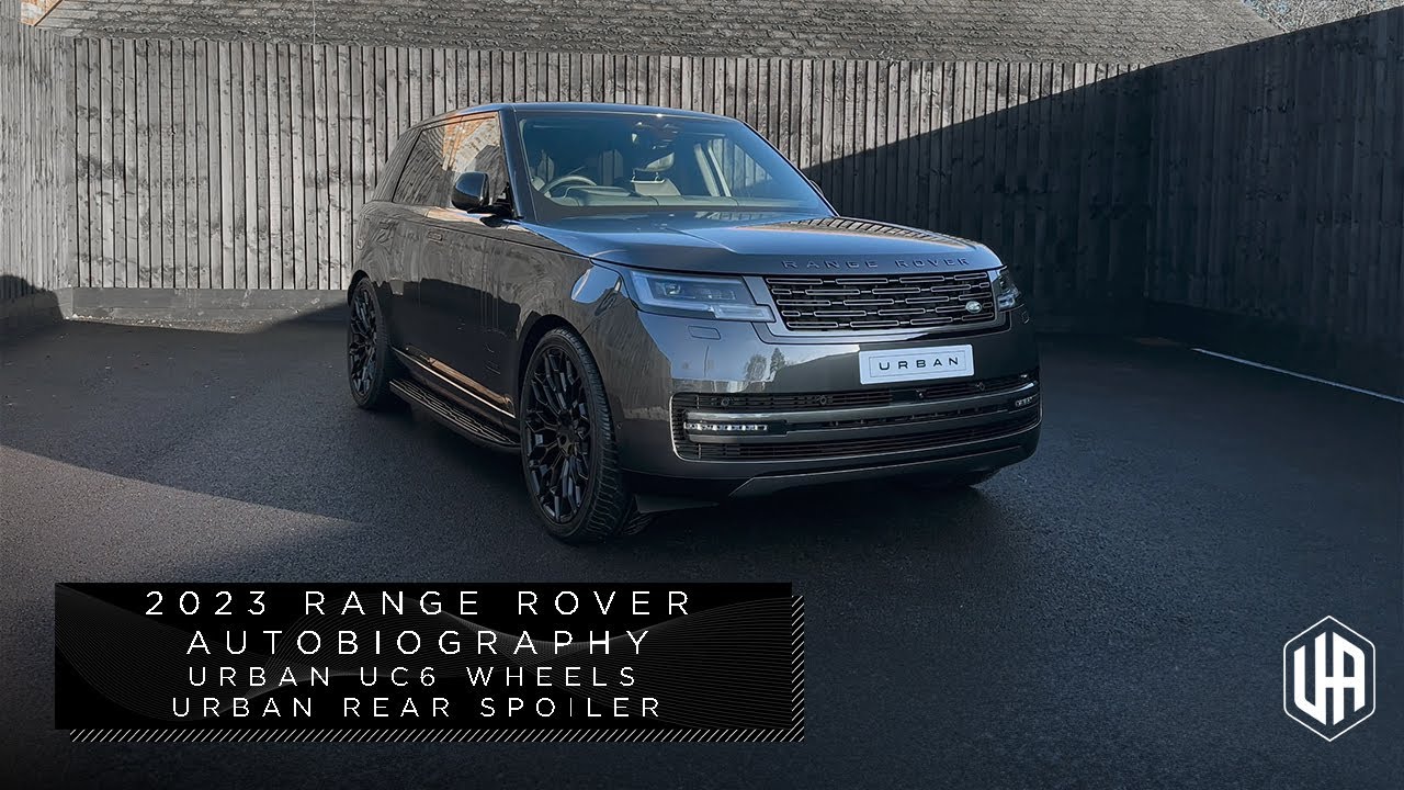 2023 RANGE ROVER AUTOBIOGRAPHY With URBAN UC-6 Wheels URBAN Rear ...