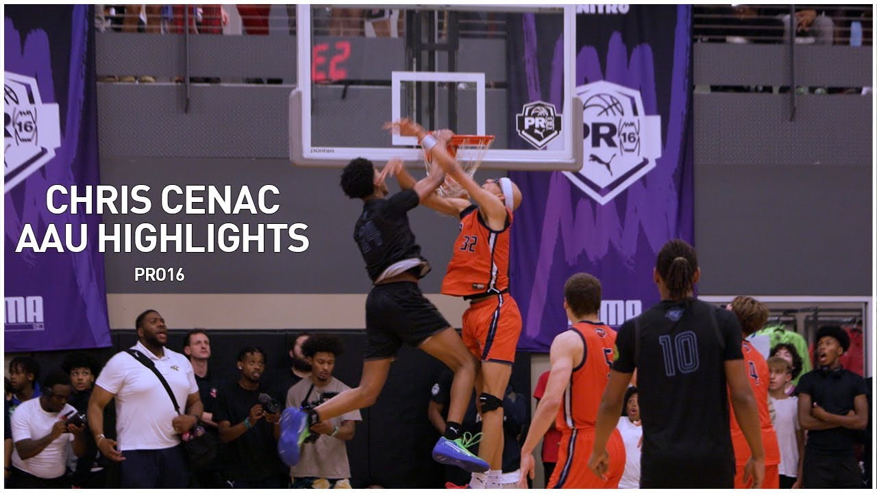 CHRIS CENAC JR. PRO16 AAU HIGHLIGHTS - YouTube