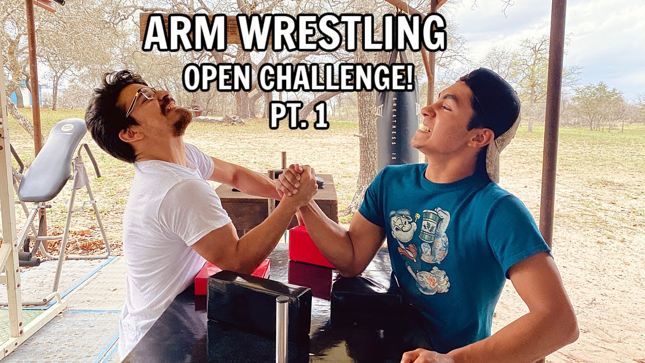 Arm Wrestling Open Challenge pt.1 - Tacolover - YouTube