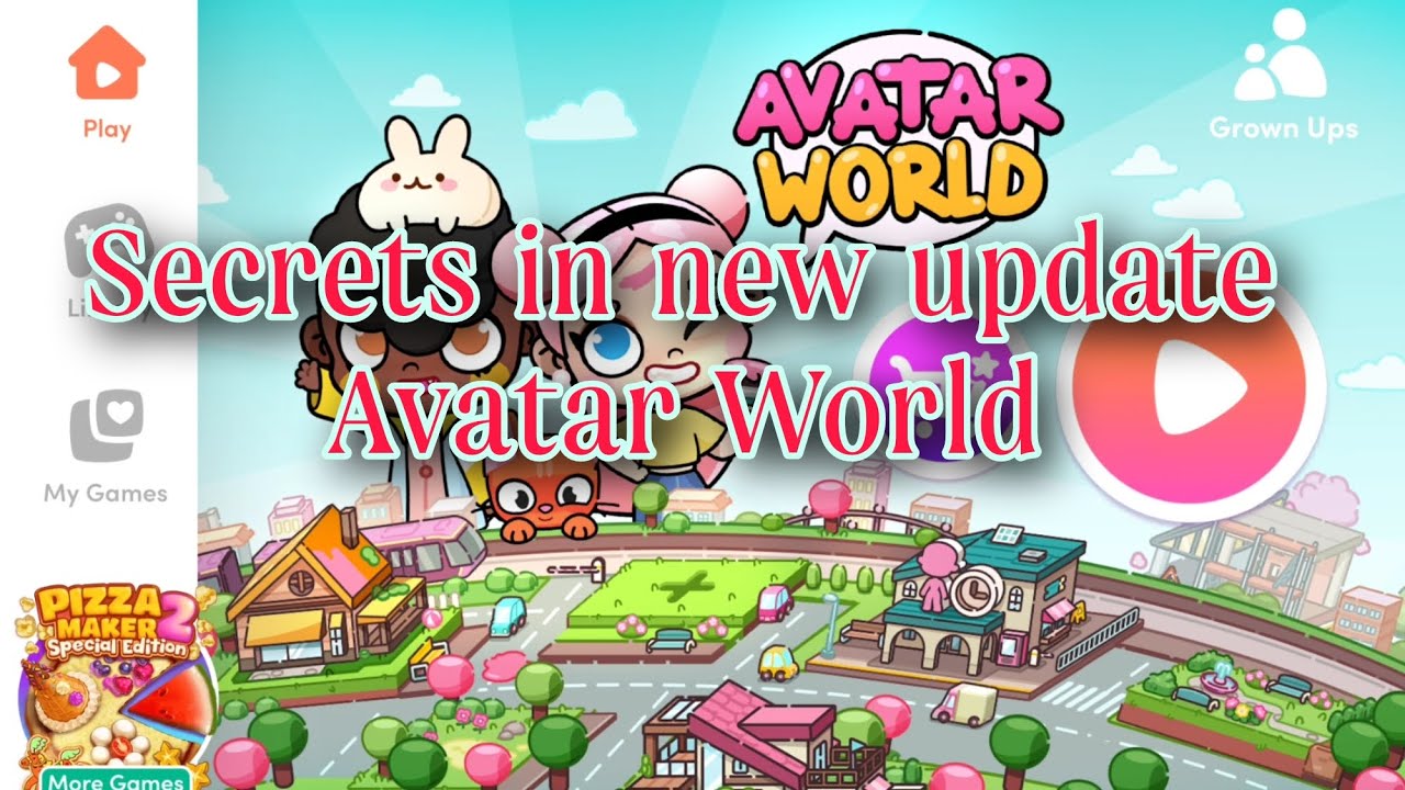 Secrets in new update Avatar World - YouTube