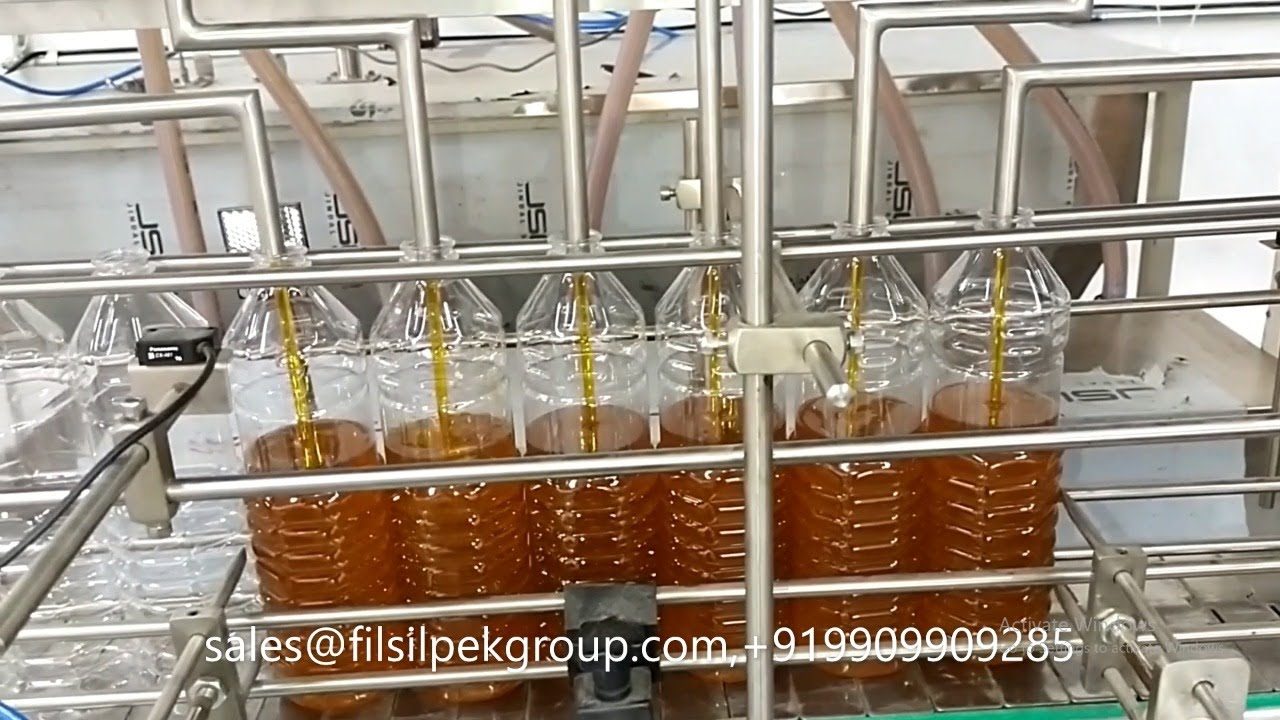 Mustard Oil Bottle Packing Machine 500ml to 5 Liter, #oilpackaging ...