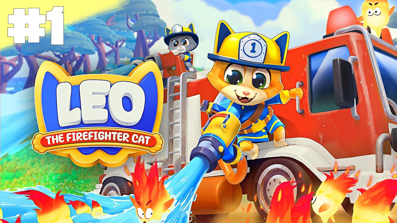 Leo: The Firefighter Cat ∣ INTRO ∣ PC Gameplay Walkthrough ∣ NO ...