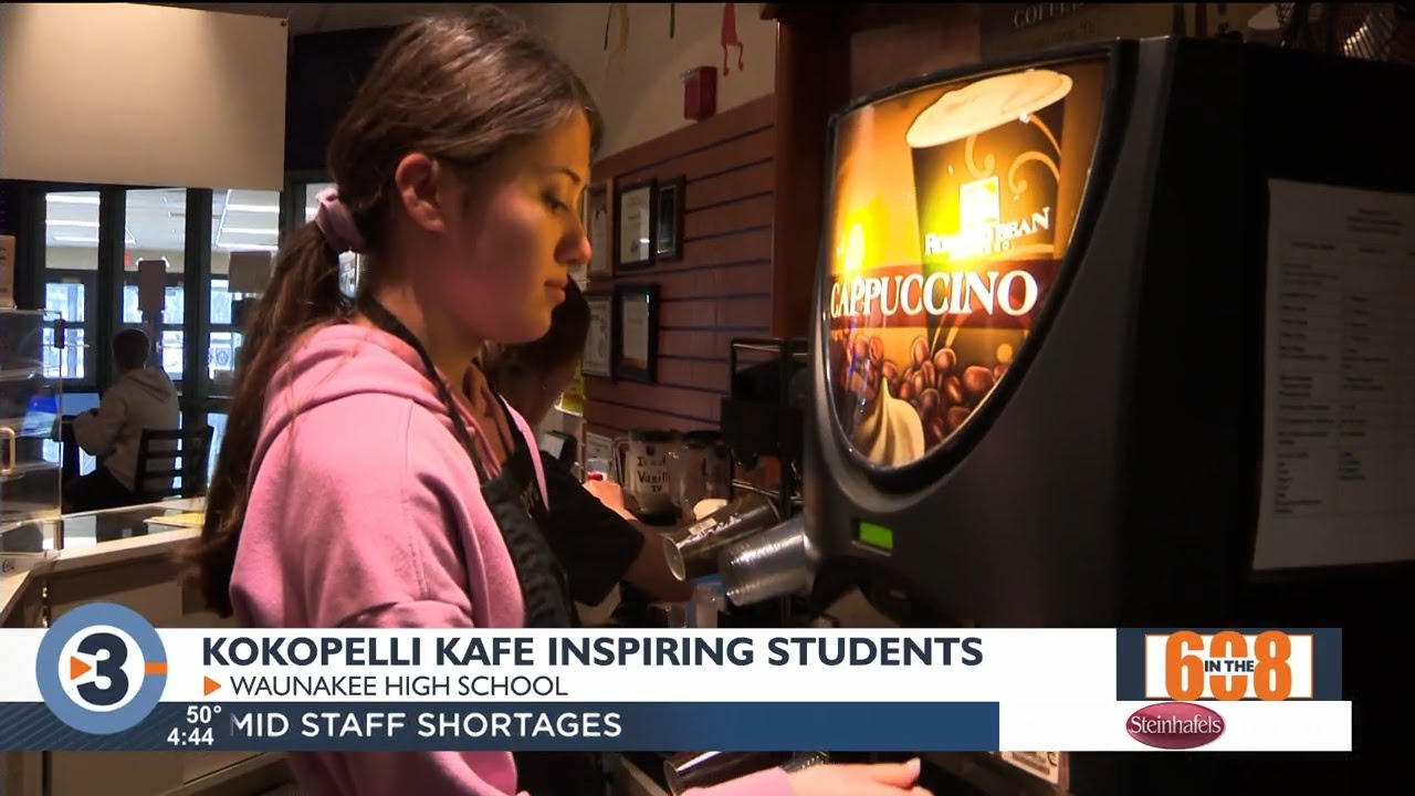 In the 608: Kokopelli Kafe inspiring students in Waunakee - YouTube