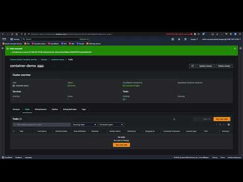 ECS Task Timeout demo - YouTube