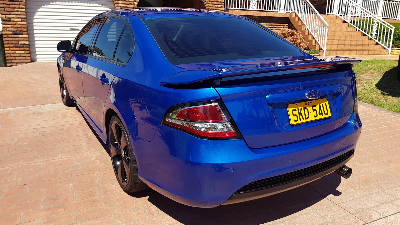 Ford falcon FG paint correction results - YouTube