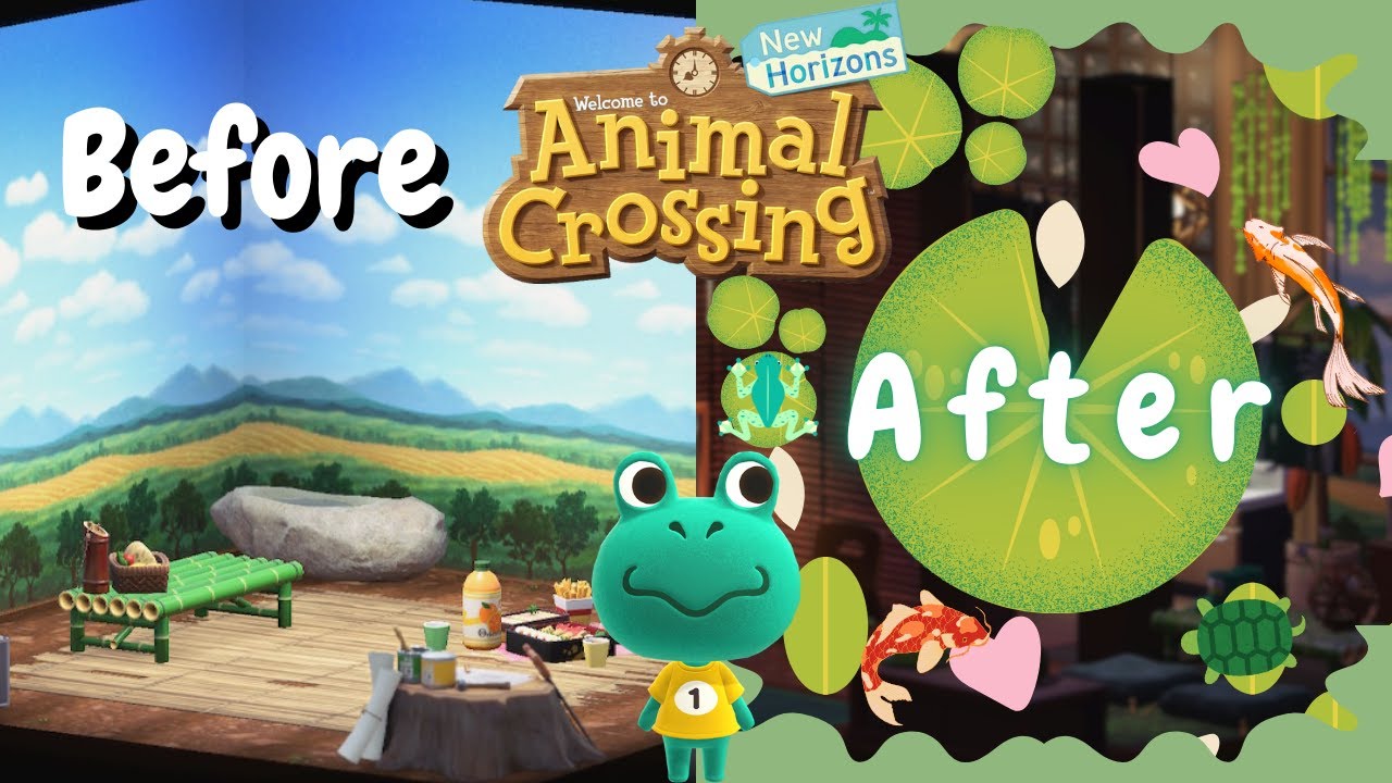 ACNH: Tad's Island Home Build (No Commentary) - YouTube