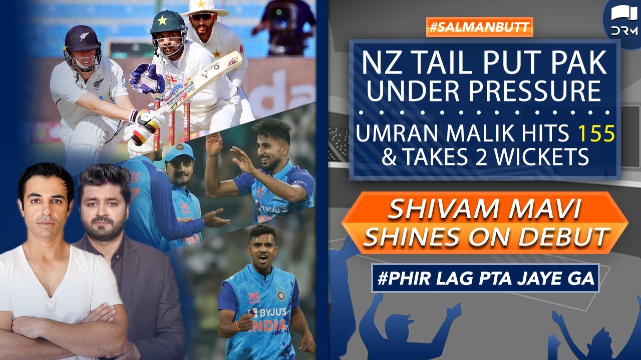 NZ Tail Put PAK Under Extreme Pressure | PAK Bowling Uneffective | IND ...