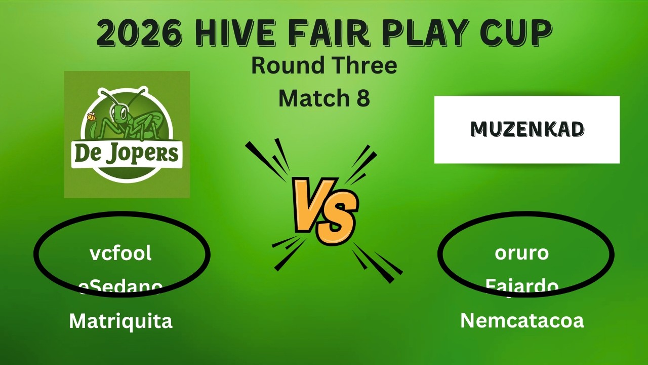 2026 HFPC Round 3 Match 8 Table 1 vcfool vs oruro - YouTube