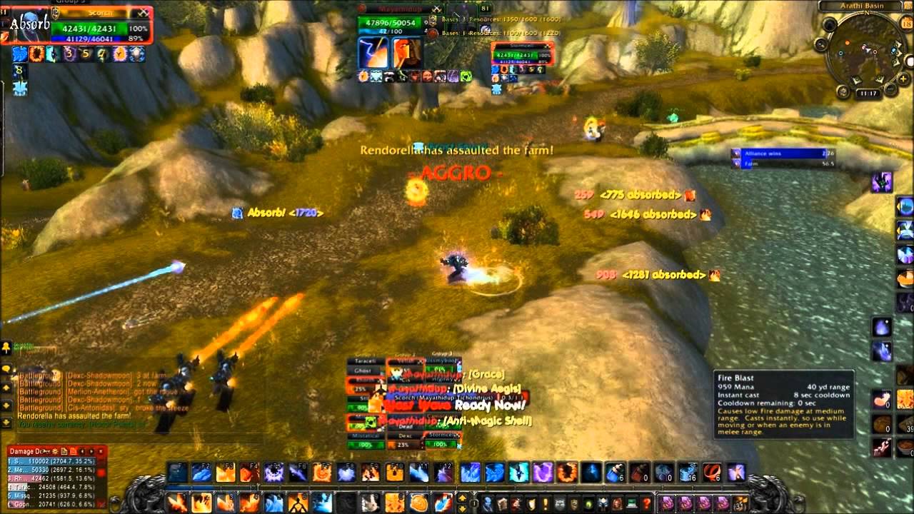 Fire Mage bg leveling with Stormcell! - YouTube