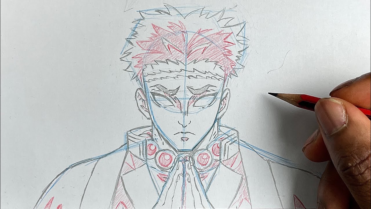 LIVE: How to Draw Gyomei Himejima Easy - Demon Slayer (Kimetsu No Yaiba ...