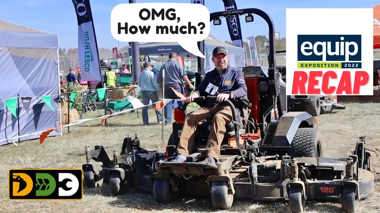 Huge Mowers With BIG Prices! [120" Zero Turn] + Much More From Equip ...