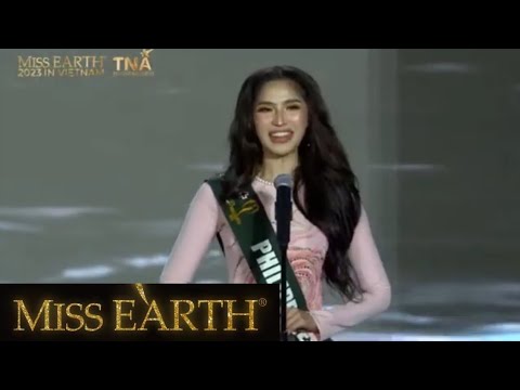 Miss Earth 2023: Miss Philippines introduction Yllana Aduana - YouTube