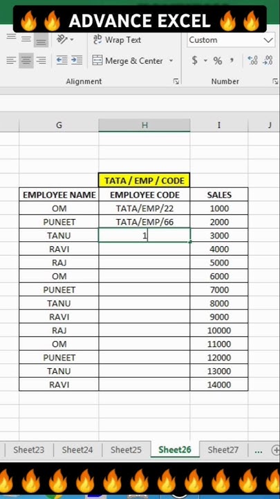 Advance Excel #excel #advanceexcel #excelformula #shorts #microsoft #short #reels #viralshort # ...