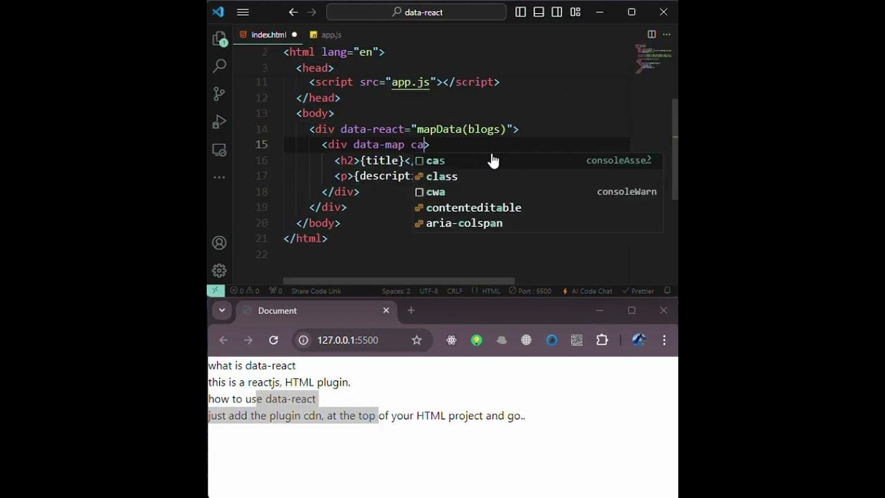How To Use React Directly In Html Simplify Your Web Development Codinglife Coding