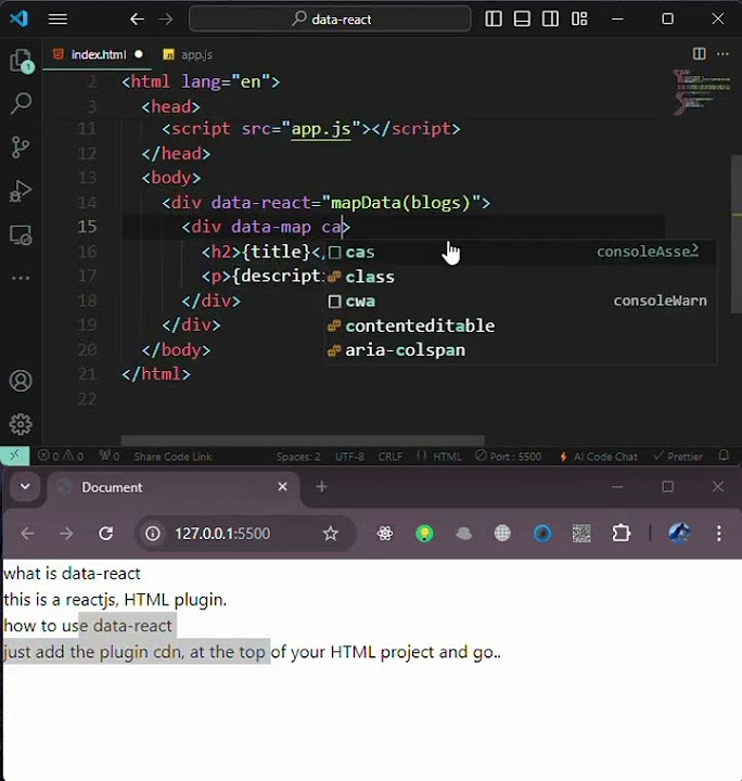 How To Use React Directly In Html Simplify Your Web Development Codinglife Coding