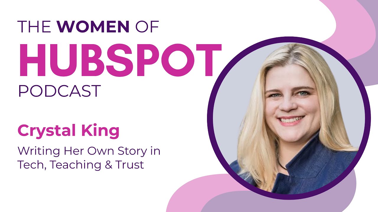 Crystal King Writing Her Own Story in Tech, Teaching & Trust - YouTube