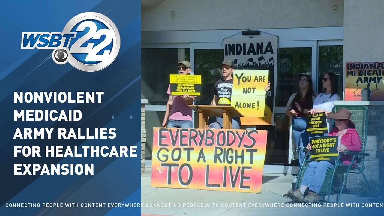 Nonviolent Medicaid Army rallies for healthcare expansion amid rising ...