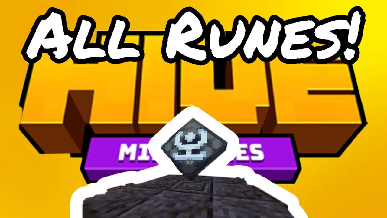All Hive Runes! Explained. - YouTube