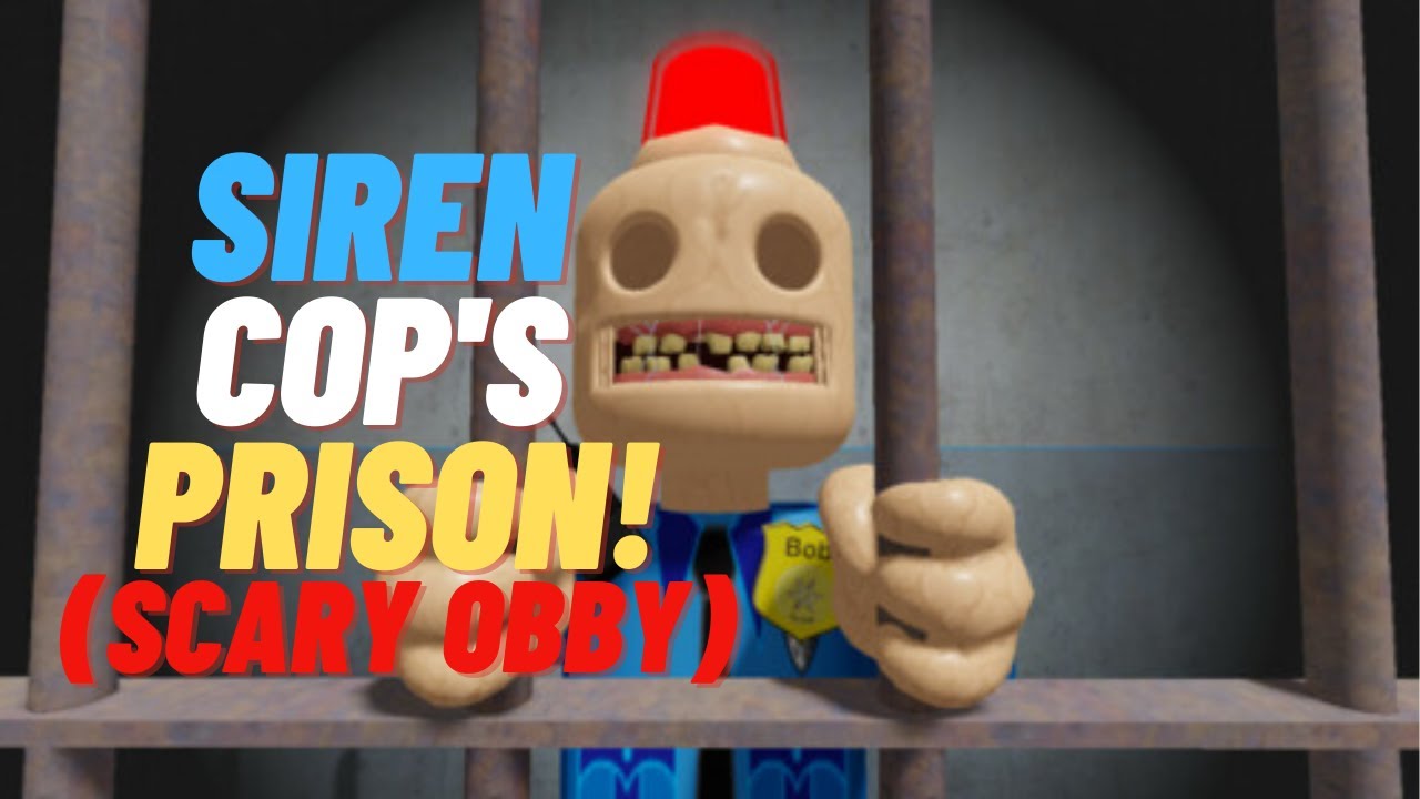 Escape Siren Cop Prison! (Scary Obby) |Roblox Indonesia - YouTube
