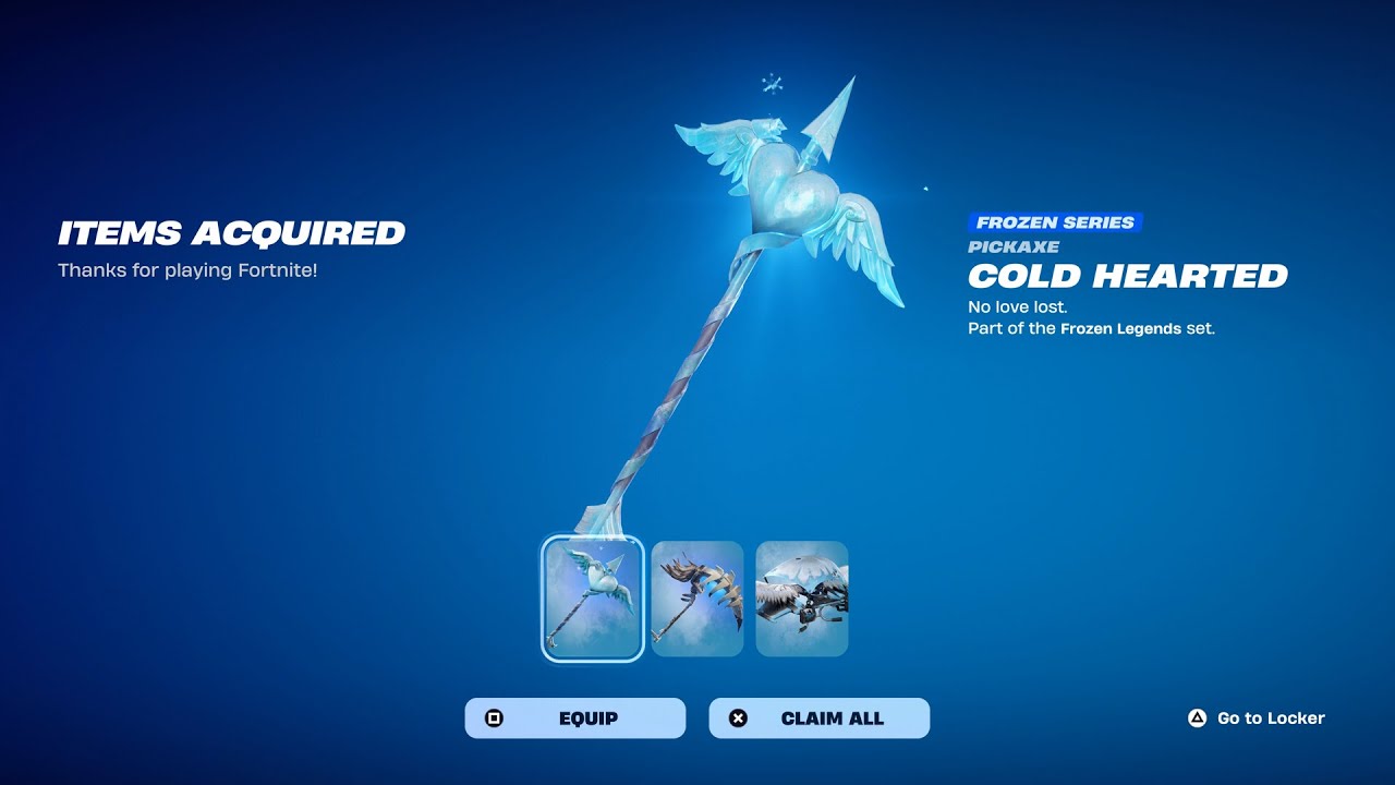 How To Get Cold Hearted Pickaxe NOW FREE In Fortnite! (Free Cold ...