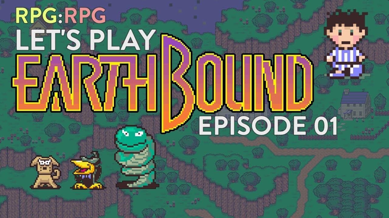 Let’s Play EarthBound Episode 01 - RPG:RPG | Picky & Pokey - YouTube