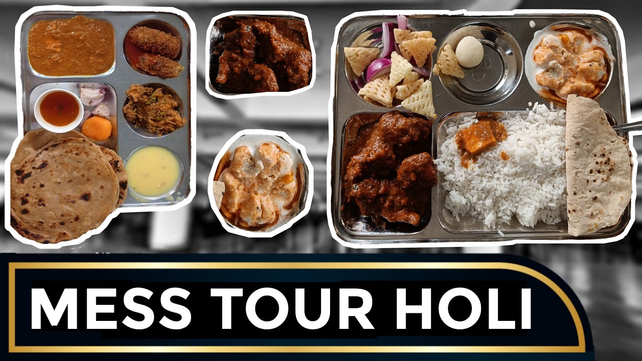 Mess Tour 🍽️🥣 Holi - NIT Jamshedpur || #viral || #hostellife || #vlog ...