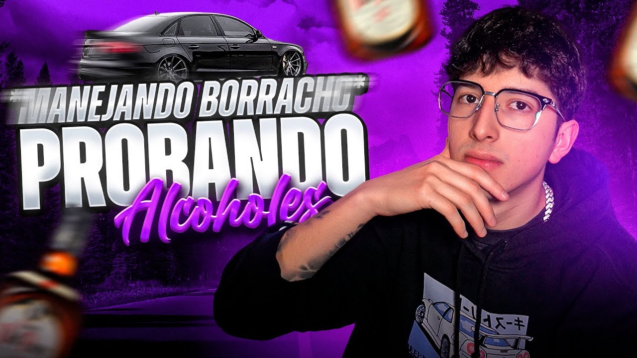 MANEJANDO BORRACHO Y PROBANDO ALCOHOLES?? 😵‍💫🥃 - YouTube