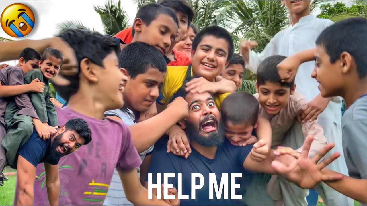 Help me 😭 sab bacchon ne milkar Mujhe maar Diya | Syed Fahad | the fun ...