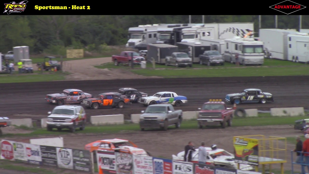 Sportsman Championship Night -- 8/25/17 -- Rapid Speedway - YouTube